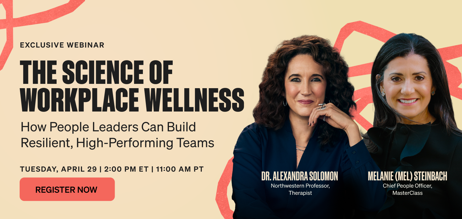 Masterclass at Work Webinar: The Science of Workplace Wellness